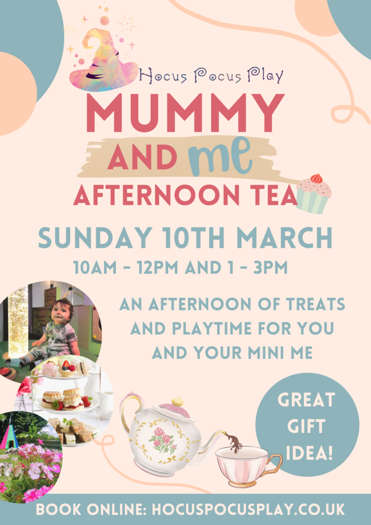 Mummy and Me, Afternoon Tea – Hocus Pocus Play